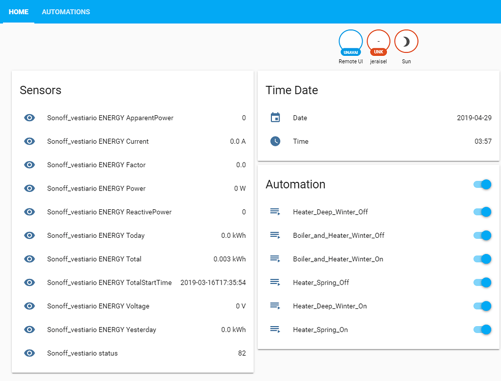Add a simple digital clock and date panel to home tab - Configuration ...