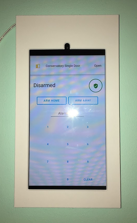 Using Wall Tablet Instead of Alarm Keypad - Configuration - Home ...