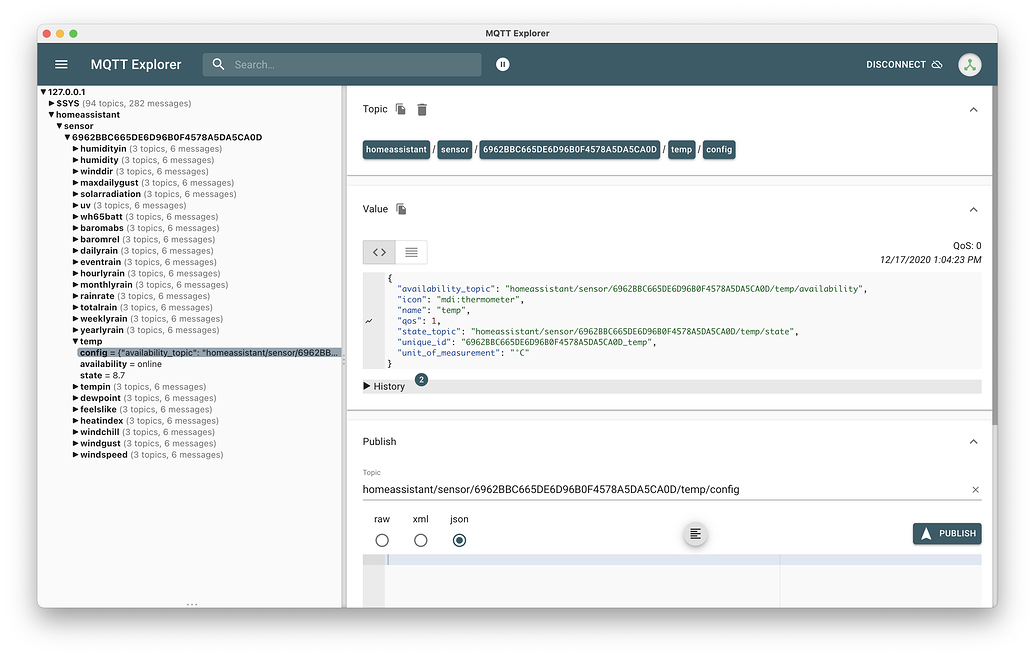 Ecowitt2mqtt Send Data From An Ecowitt Device To Mqtt Share Your Projects Home Assistant