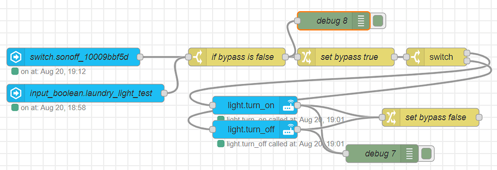 Gang virtual switch with physical switch? (Link to solution) - Node-RED ...