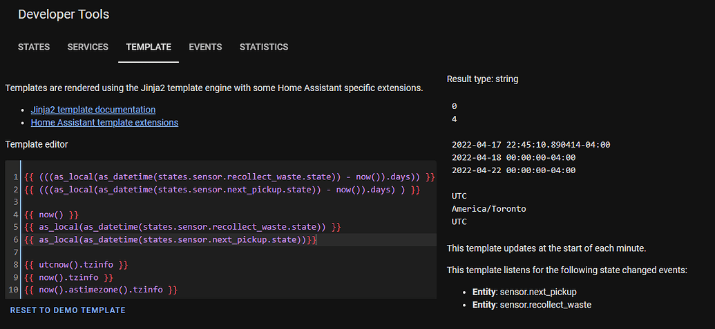 Waste collection card using ReCollect - Share your Projects! - Home ...