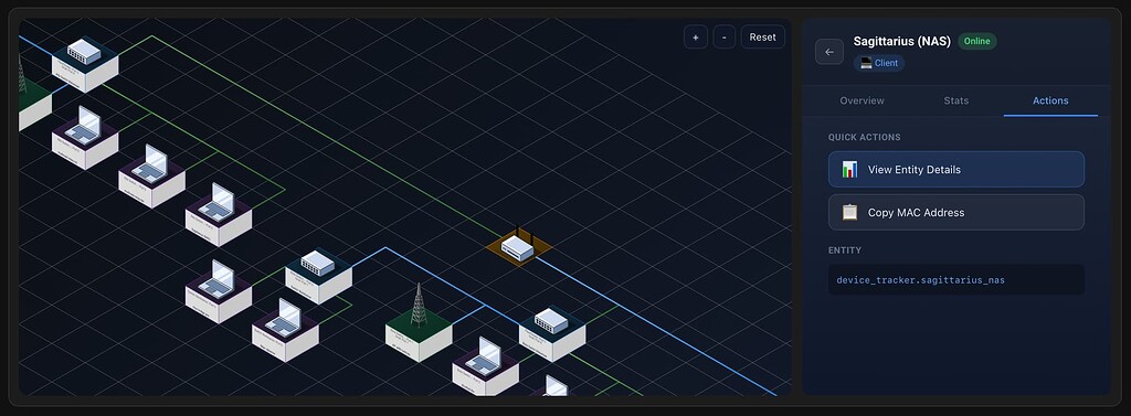 I built a topology map for UniFi network, with lovelace custom card ...