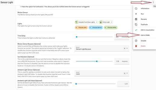💡 Sensor Light - Motion Sensor - Door Sensor - Sun Elevation - LUX ...