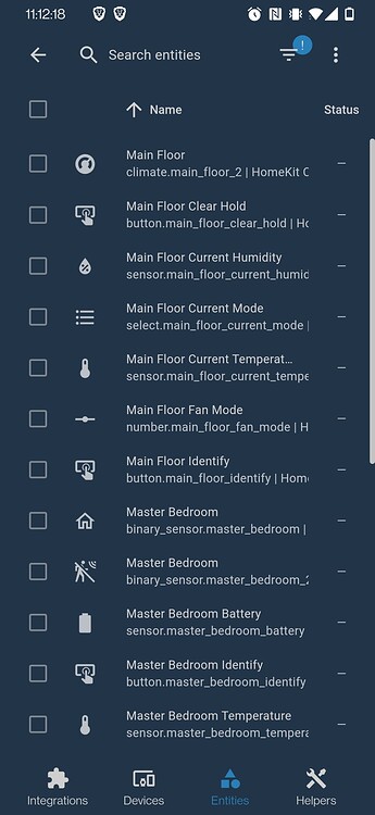 The difference of an Ecobee thermostat integration via the cloud vs ...