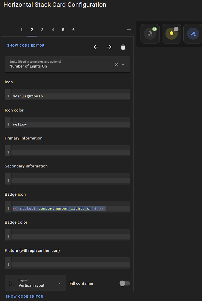 Templates And Badge Icons Frontend Home Assistant Community