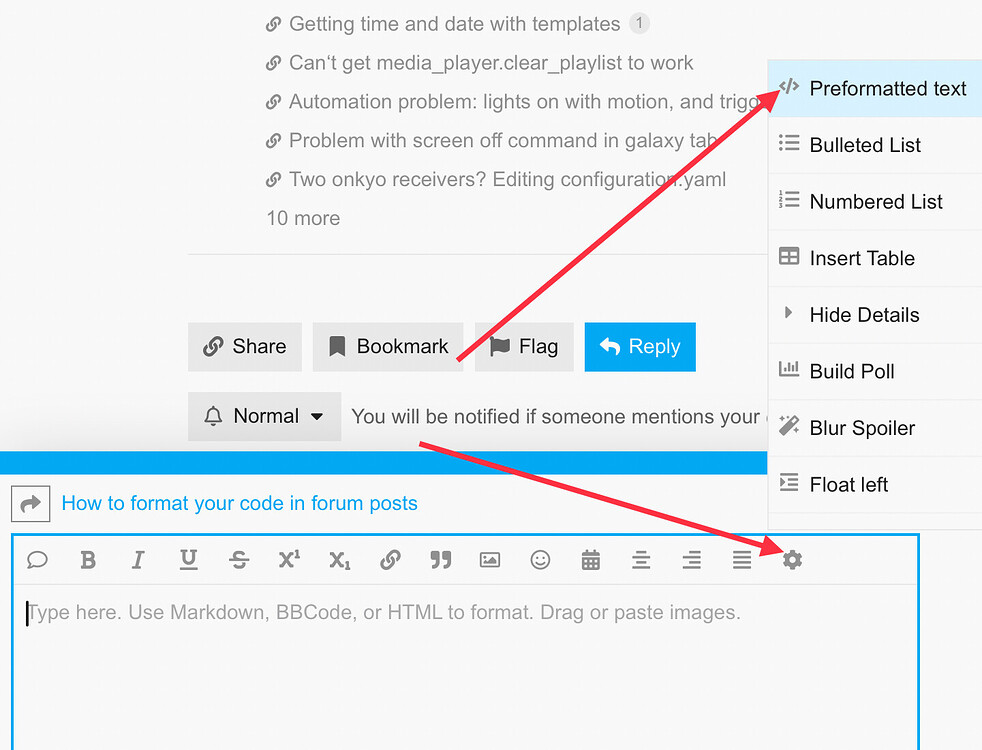 How to format your code in forum posts - Community Guides - Home ...