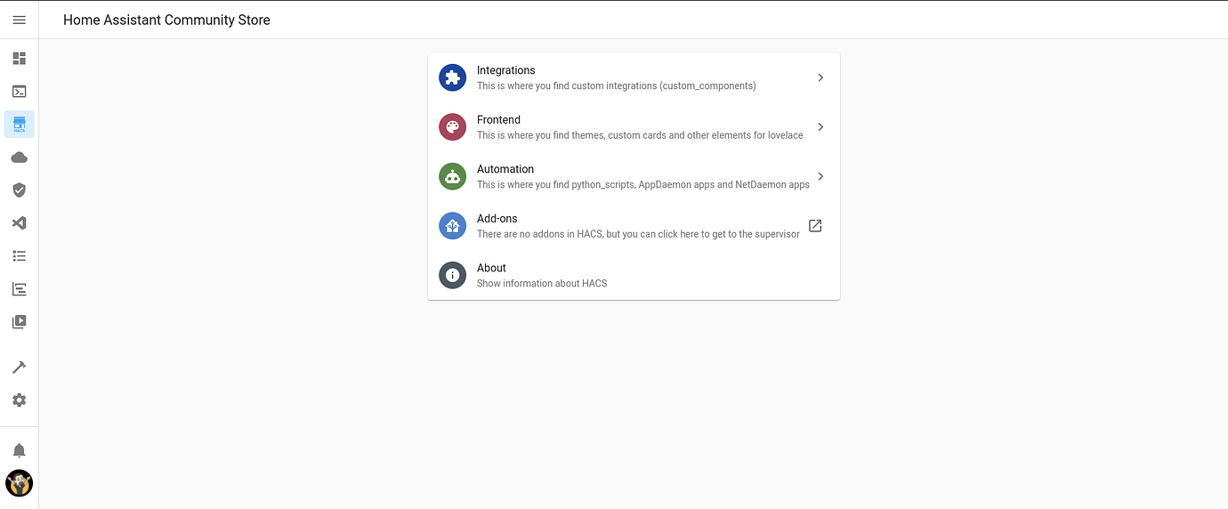 Solved Hacs Not Showing Integrations Or Menu Third Party Integrations Home Assistant Community