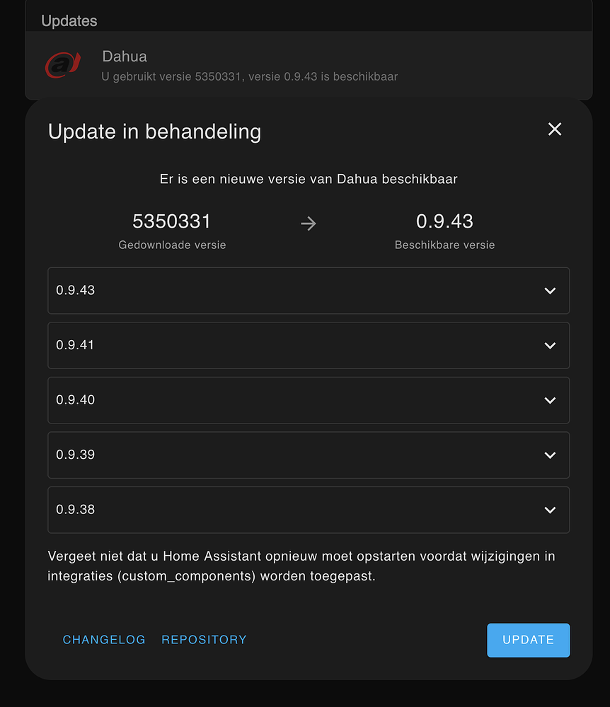 Home Assistant Dahua Integration Questions Page 4 Third Party Integrations Home Assistant