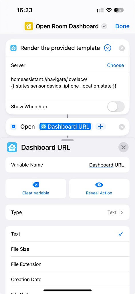 Open Dashboard Based on Current Room using ESPresence and iOS Shortcuts ...