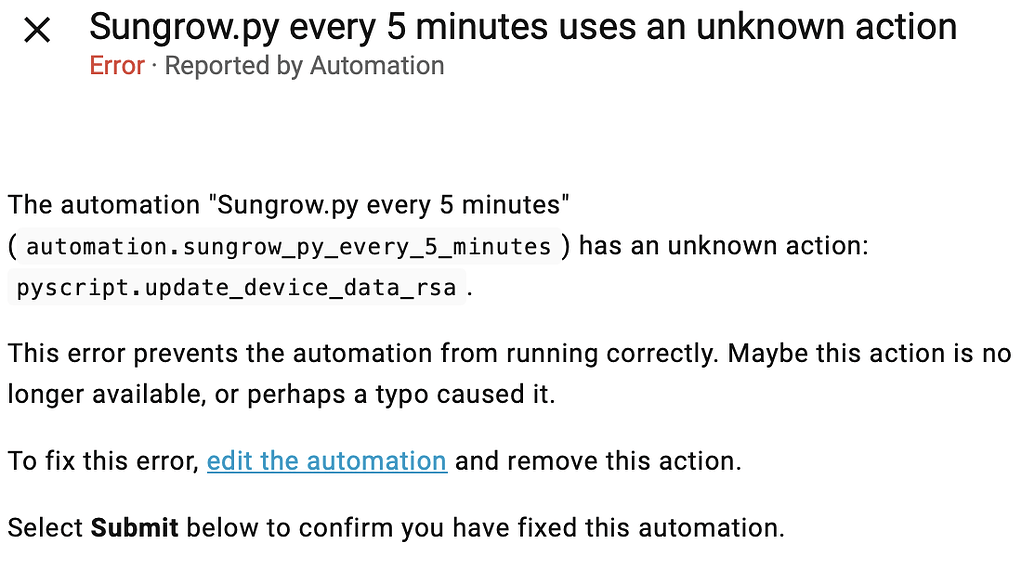 Sungrow API - Share your Projects! - Home Assistant Community