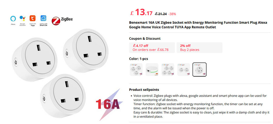 Smart plug recoomendations (UK) - Configuration - Home Assistant Community