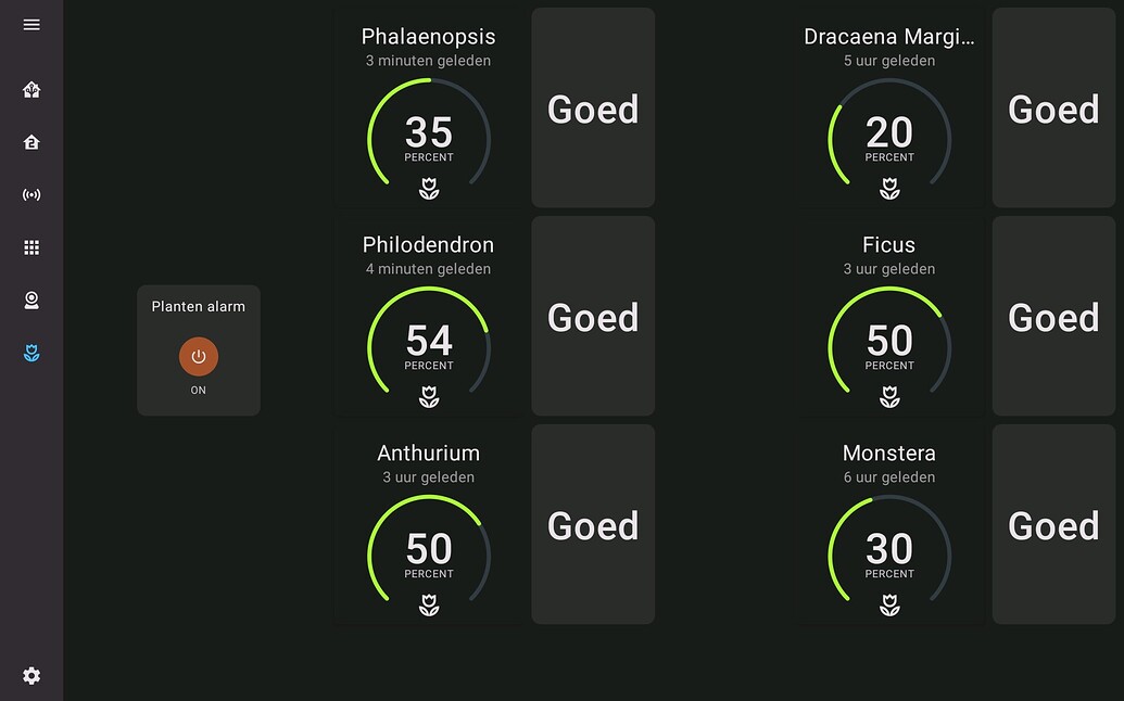 Plant monitoring with Mi Flora sensors and ESPHome Bluetooth Proxy ...