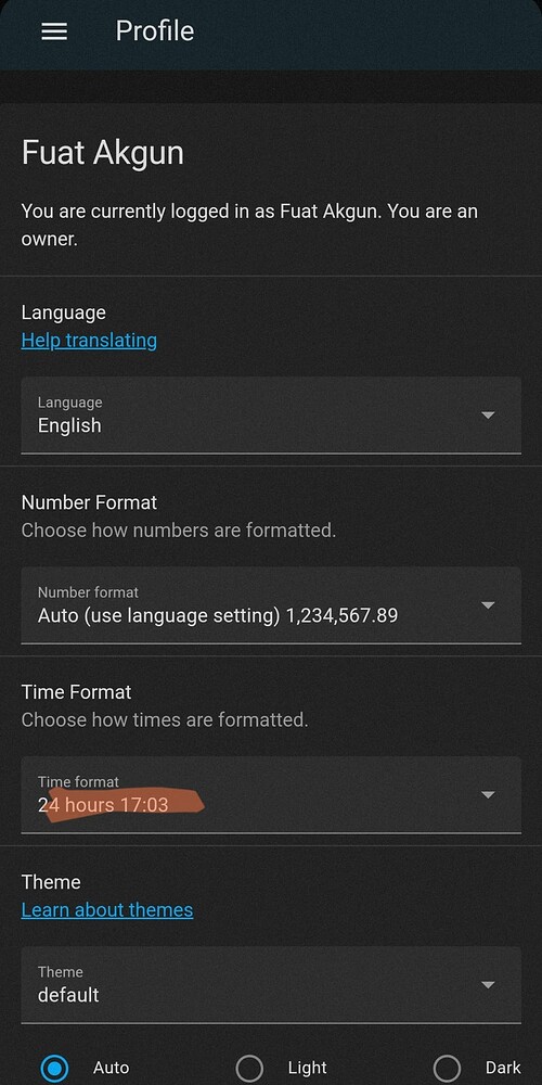 WTH can't I select 24 hour time format - Month of "What the heck?!" 2022 - Home Assistant Community