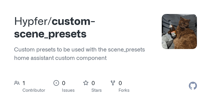 Scene Presets: Hue-like scenes for generic light entities - Custom ...
