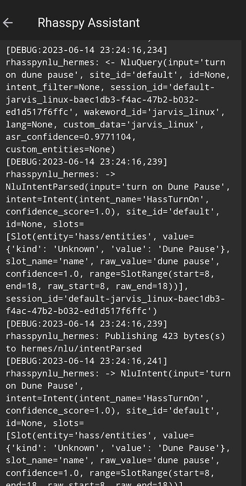 Rhasspy broken since Home Assistant 2023.6 - Voice Assistant - Home Assistant Community