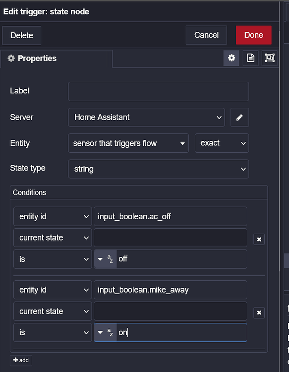 Or With Input Booleans Node Red Home Assistant Community