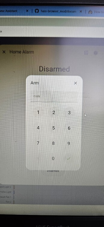 Alarm Tile Card Popup Keypad - Home Assistant Community