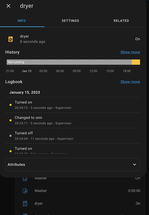 Why Does My Entity Not Turn Yellow In Entities Card When On Frontend Home Assistant Community