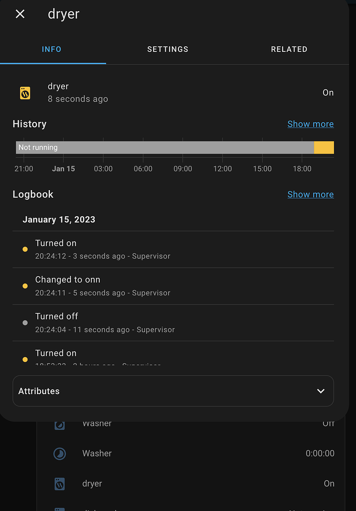 Why does my entity not turn yellow in entities card when on? - Frontend - Home Assistant Community