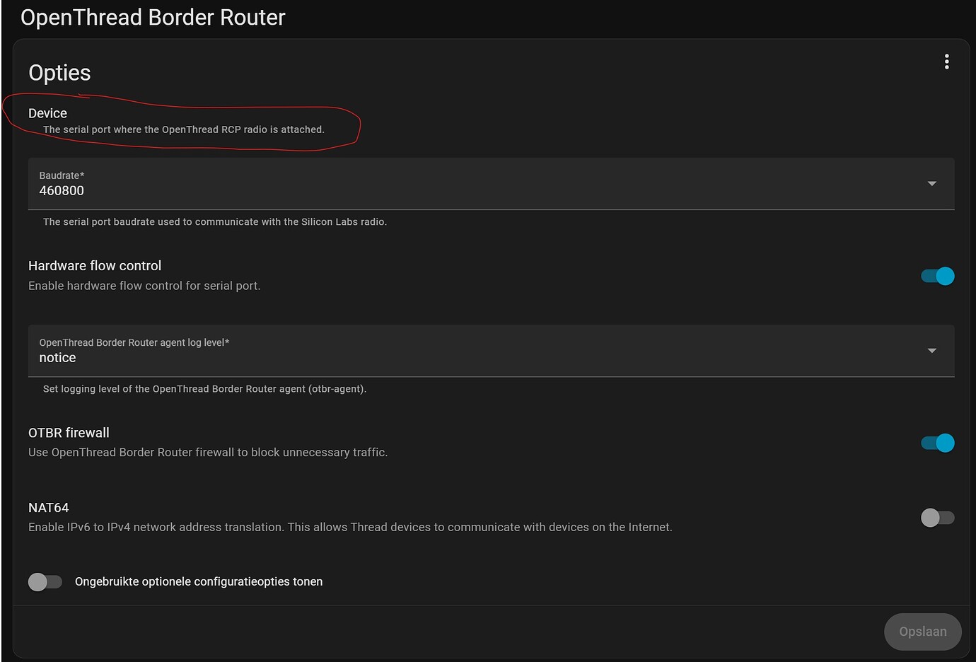 OpenThread Border Router configuration - Matter/Thread - Home Assistant ...