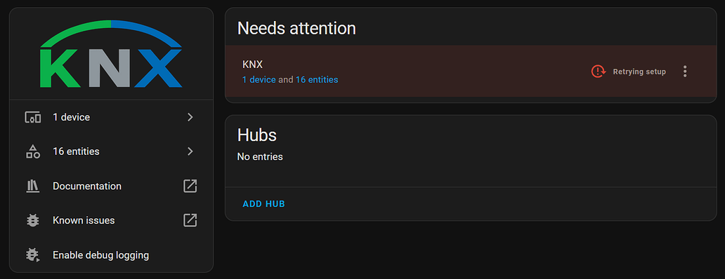 KNX interface does not reconnect after a power failure: solutions ...