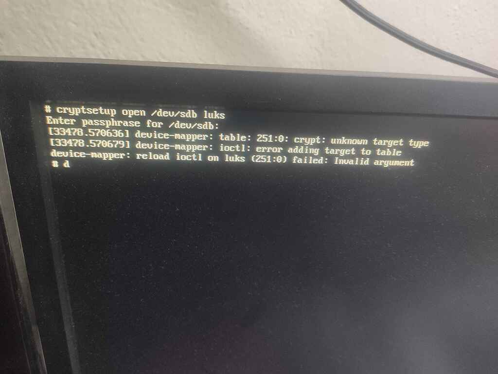 Cryptsetup luks encrypted hard drive - Configuration - Home Assistant Community