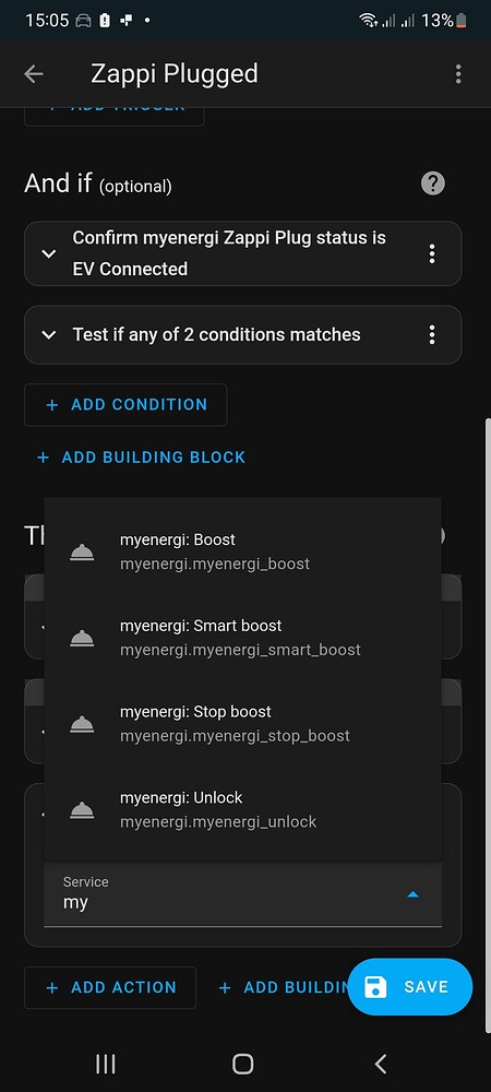 Trigger Home Assistant Actionable Notifications By Connecting Ev Myenergi Zappi Third Party