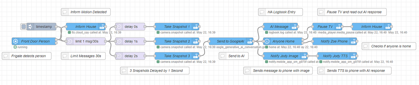 Node-Red, Frigate, Google AI image recognition and notifications - Share your Projects! - Home ...