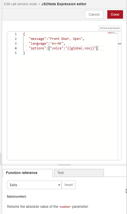 Node RED - Passing Variables Into Call Service Node - Node-RED - Home Assistant Community