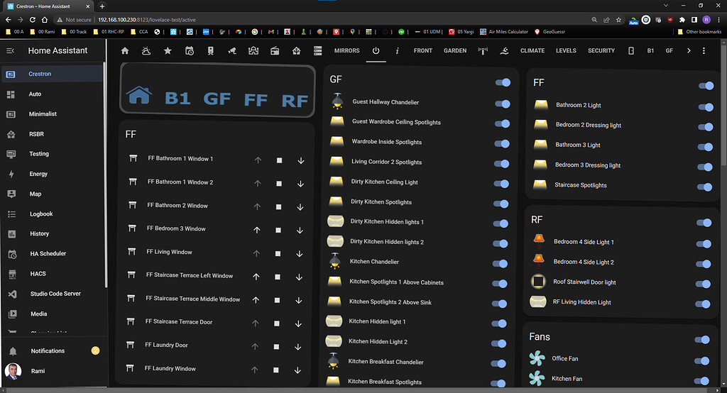 Tilted Screen - Home Assistant Community