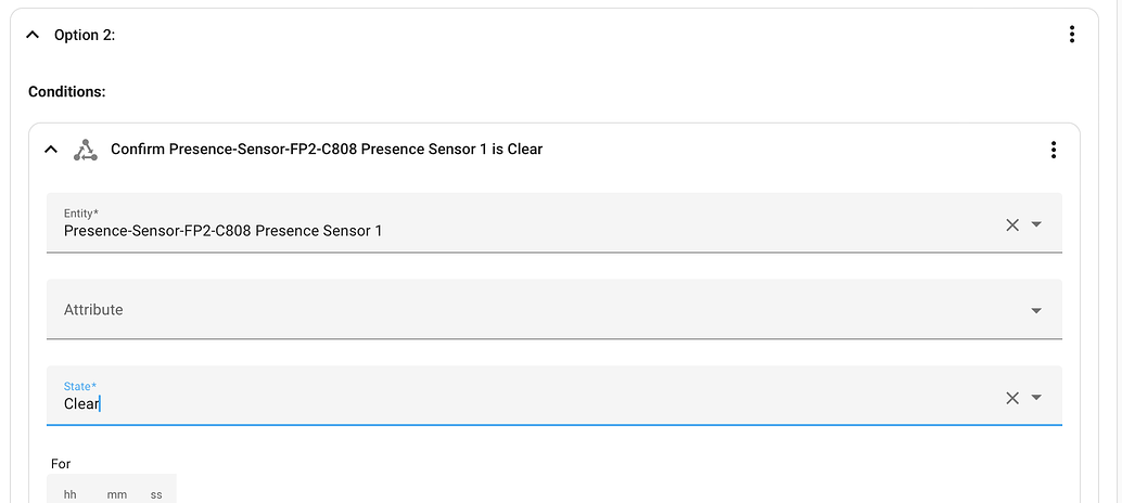 Keep light on with presence - Home Assistant Community