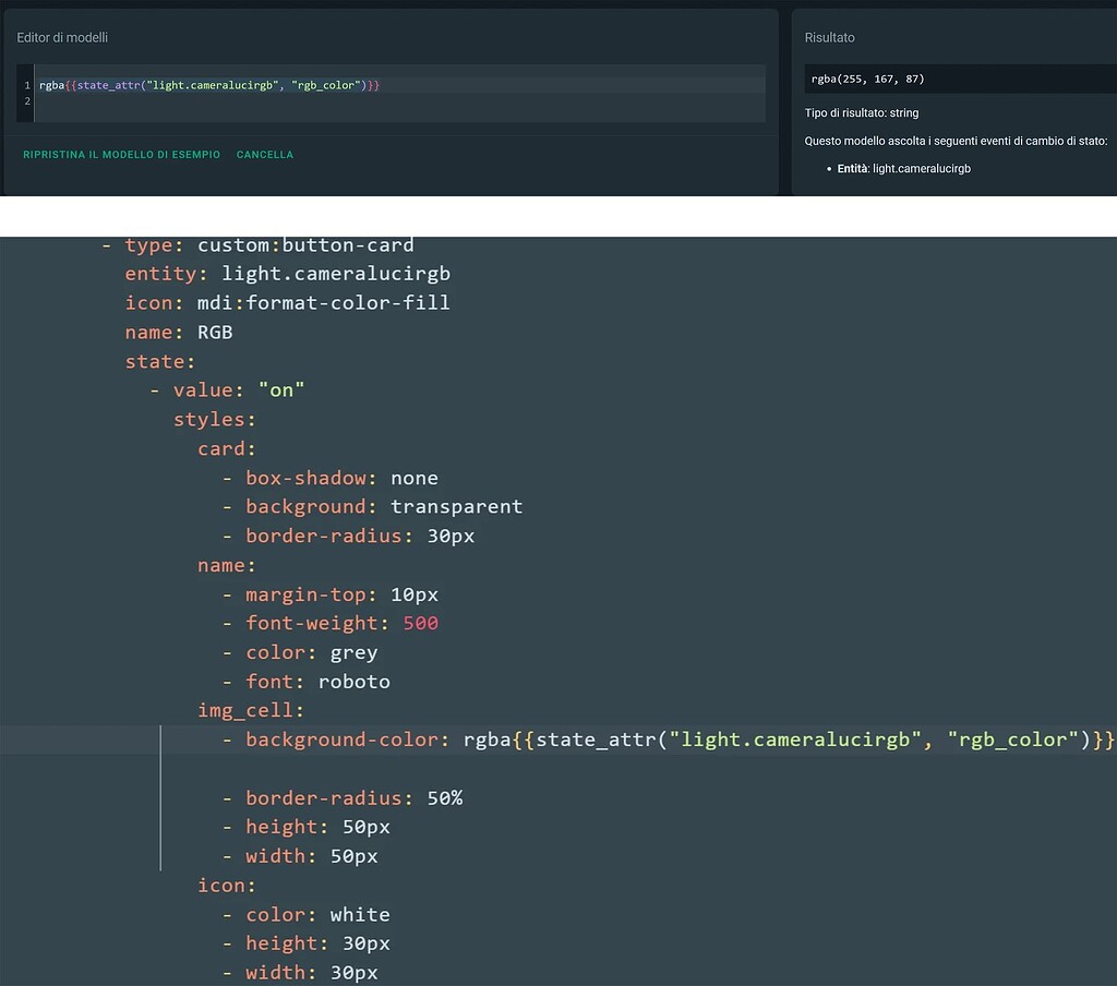 Change color from another entity - Frontend - Home Assistant Community