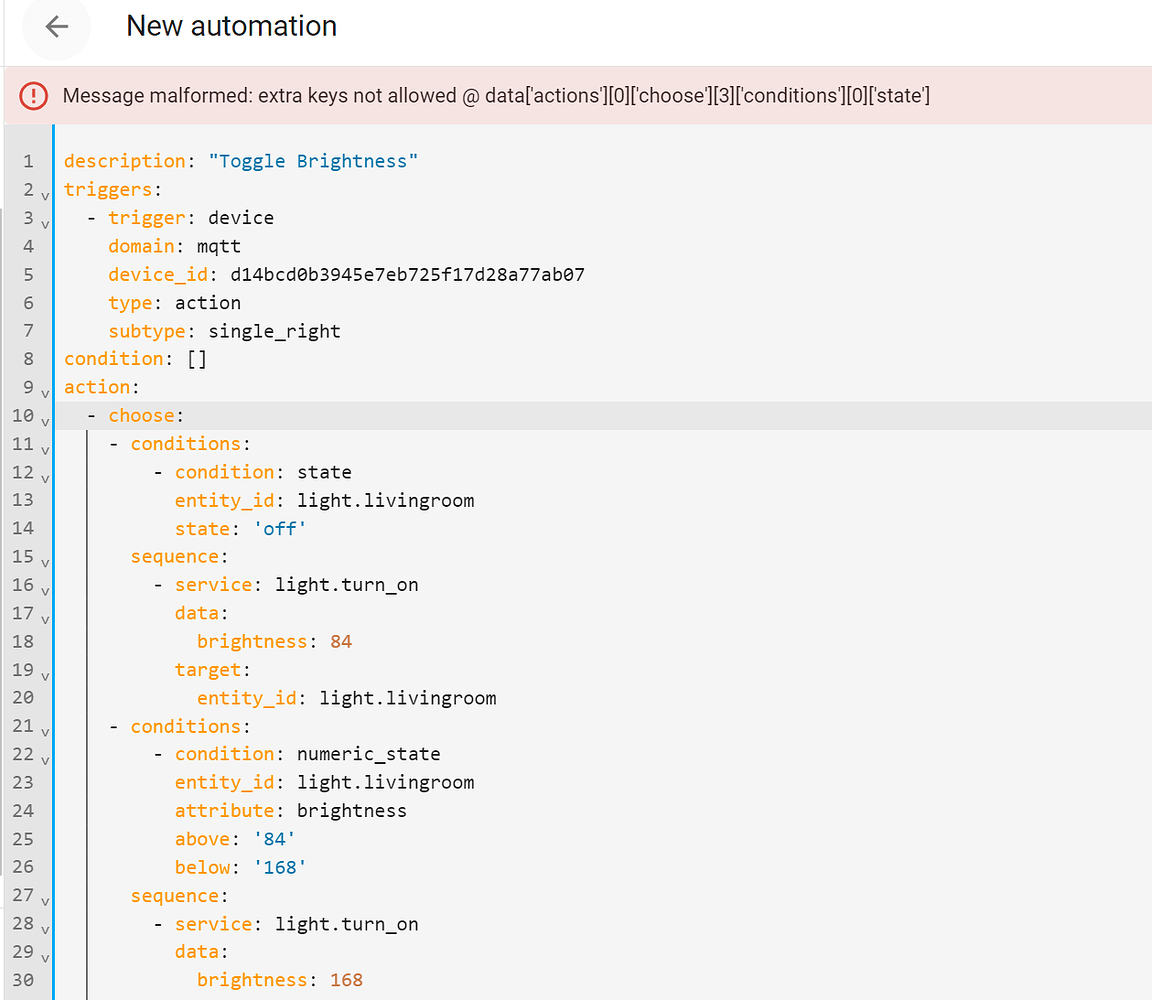 How to create an automation that triggers by toggle, when single clicking a button ...