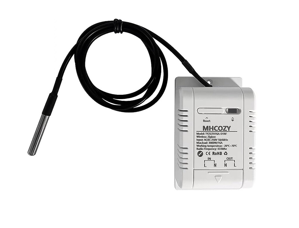 Zigbee temperature sensor & switch only detected as "light" - Zigbee ...