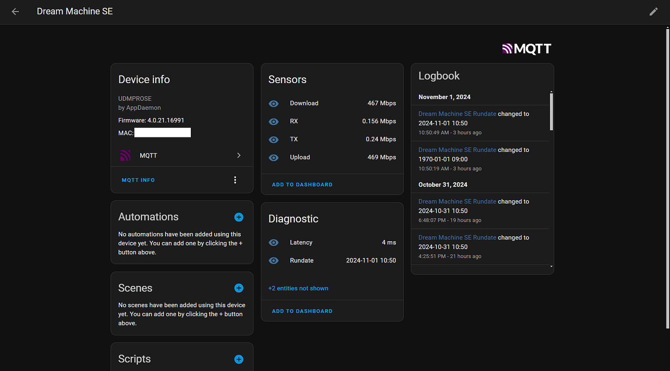 Monitoring your UniFi router and access points in Home Assistant ...