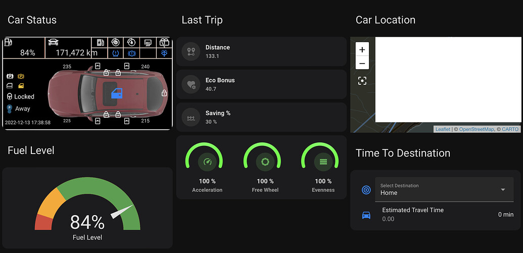 Generic 'Vehicle' Card - Feature Requests - Home Assistant Community