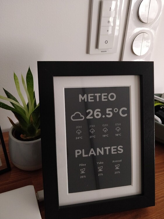 Use ESPHome with e-ink Displays to blend in with your home decor ...