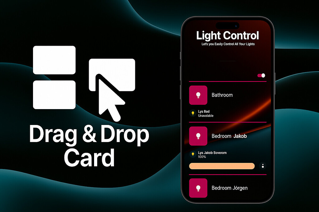 The Drag And Drop Card + HADS (Home Assistant Dashboard Store) - Dashboards & Frontend - Home ...