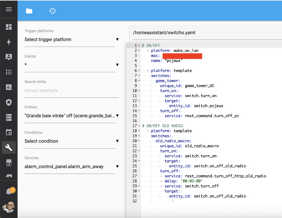 Rest command error - Home Assistant Community