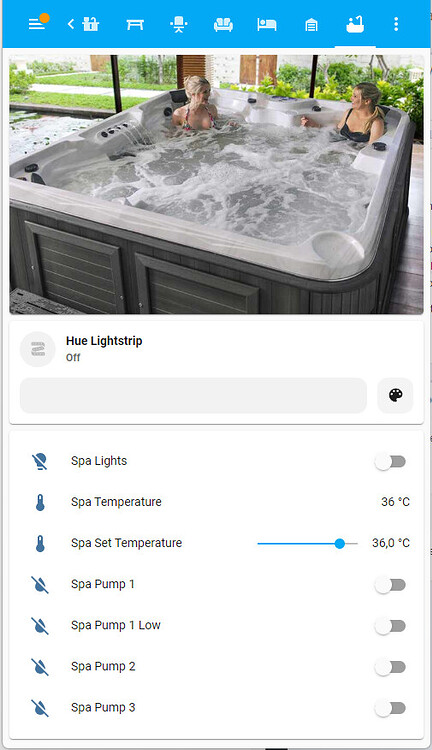 Jacuzzi - Arctic Spas API - Configuration - Home Assistant Community