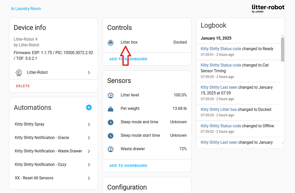 Whisker Litter Robot 4 - Feature Requests - Home Assistant Community
