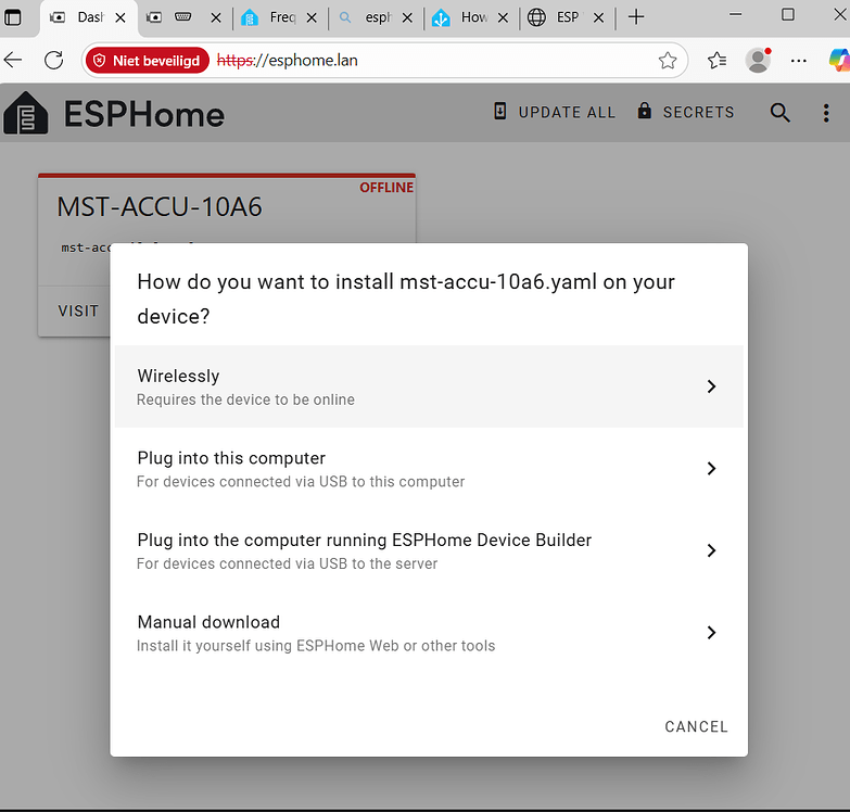 HowTo ESPHome in container (docker) on synology and connecting ESP8266 - ESPHome - Home ...