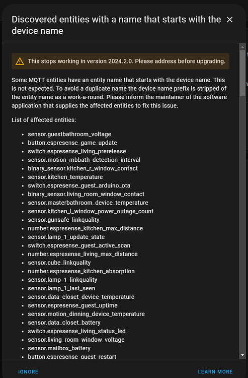 Discovered entities with a name that starts with the device name - mqtt - Home Assistant Community