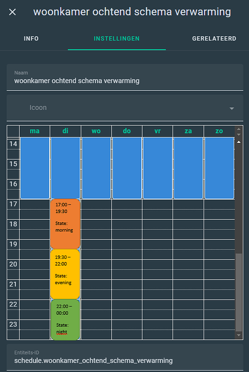 Schedule Improvements Feature Requests Home Assistant Community