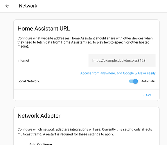 Static IP setting missing - Home Assistant OS - Home Assistant Community