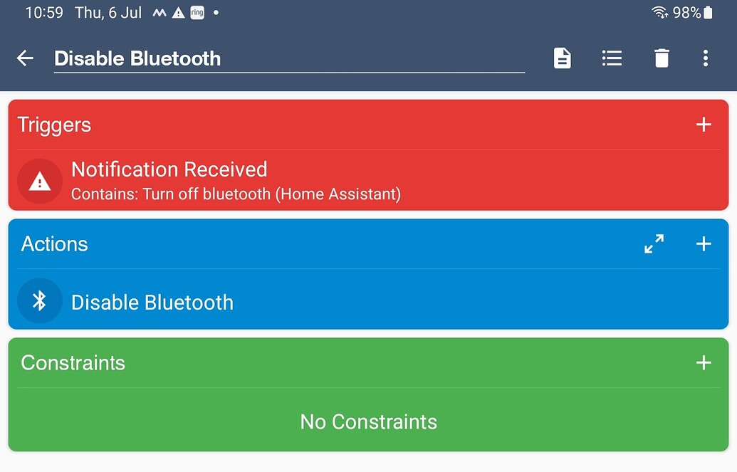 Running custom routines on companion app - Home Assistant Companion for ...