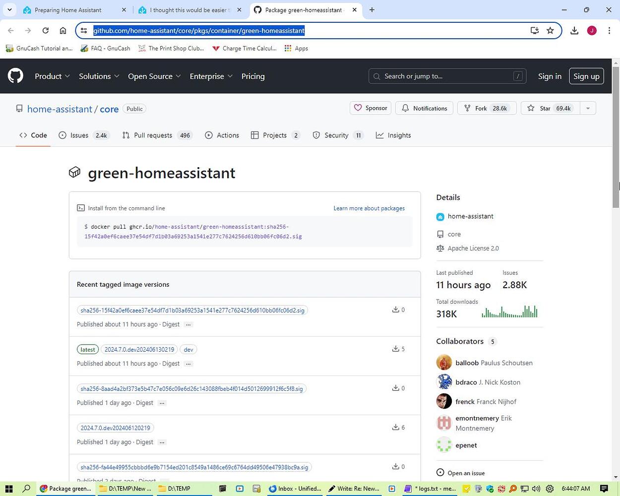 Install error - Error updating image ghcr.io/.... - dns issue - Home Assistant OS - Home ...