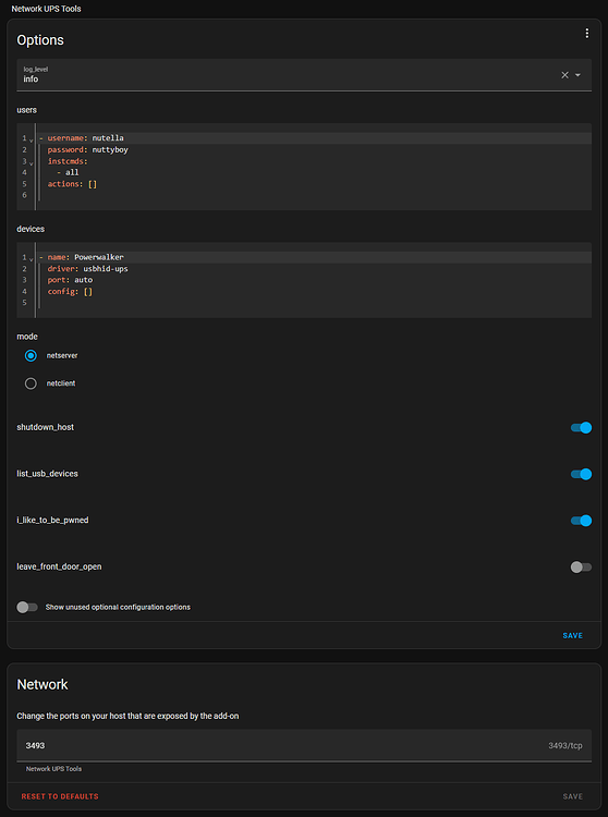 How to configure NUT? - Page 4 - Configuration - Home Assistant Community