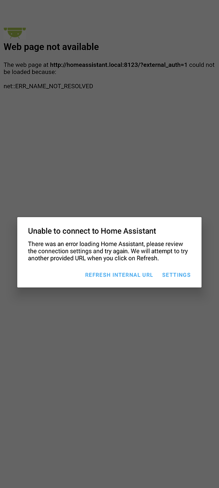Companion app sporadically can't connect to server - Home Assistant Companion for Android - Home ...