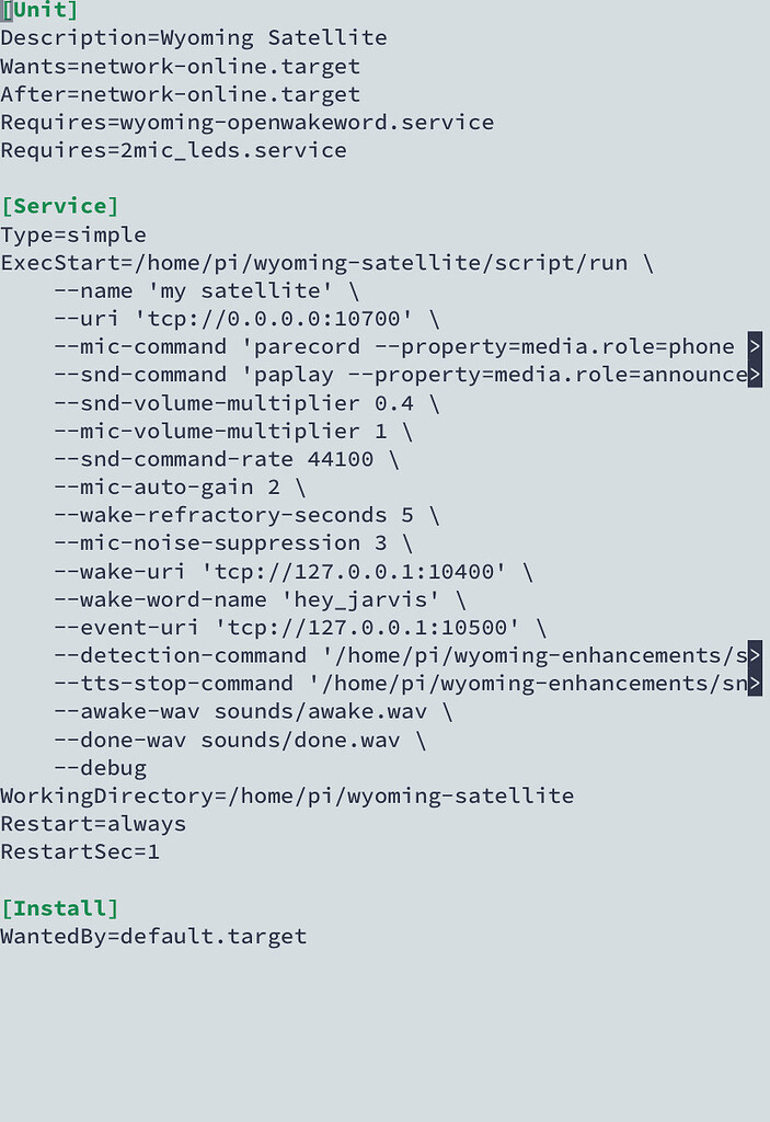A Wyoming Satellite Voice Assistant to Control my Home Assistant Smart ...